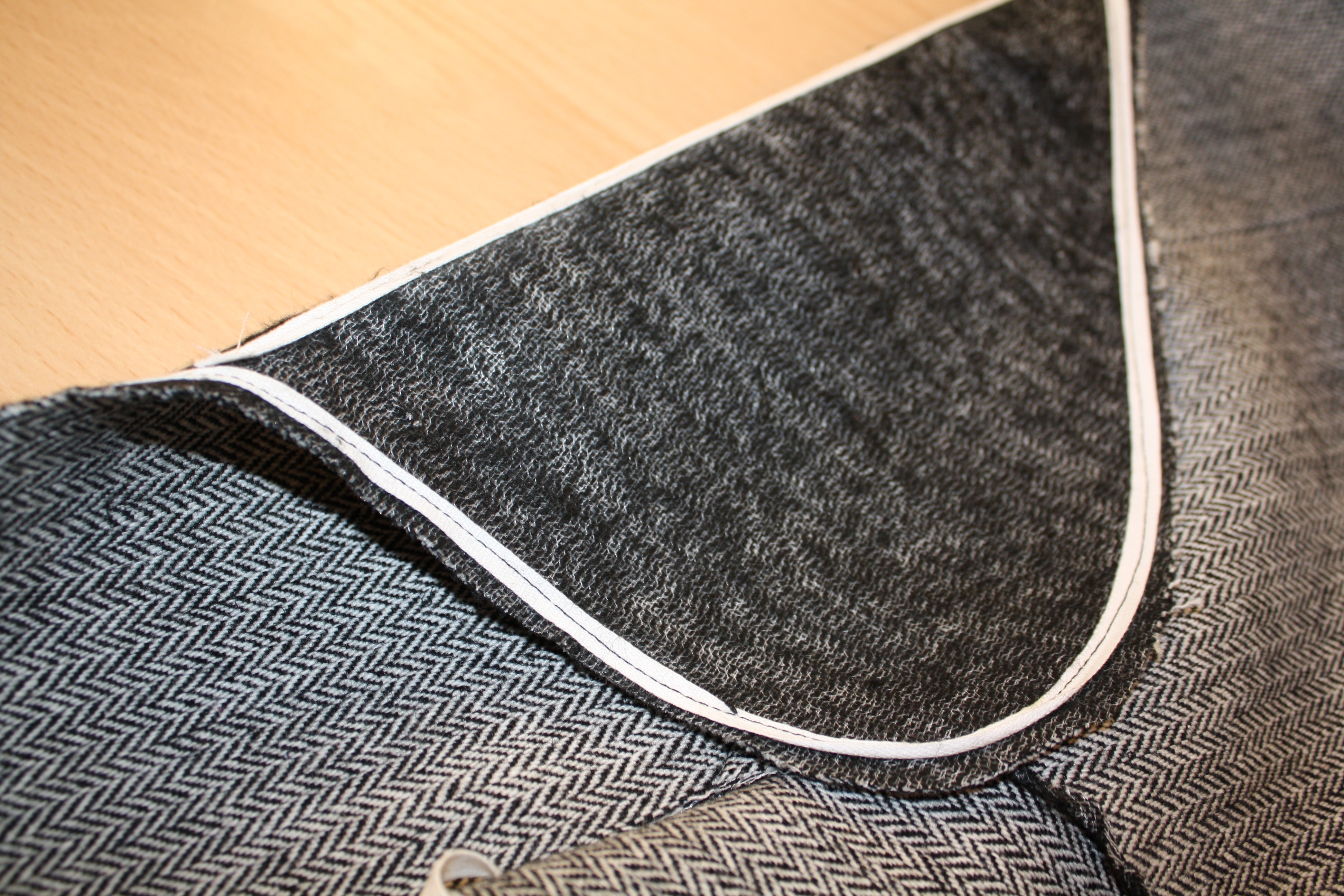 How to Prepare & Sew a Jacket Lapel (another giveaway) ~ Angela Wolf's ...