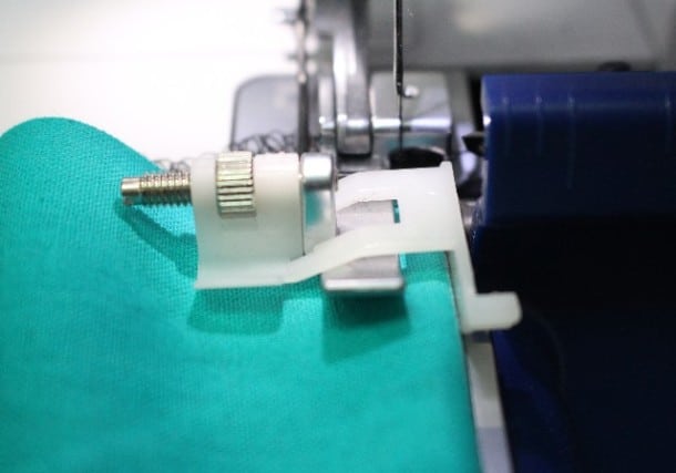 Learn How to Embellish Fabric with the Serger! ~ Angela Wolf's Sewing Blog