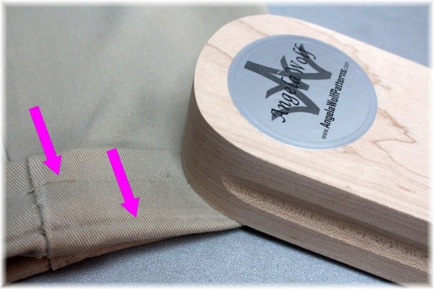 Sewing Tutorial: Hemming Pants with Cuffs ~ Angela Wolf's Sewing Blog